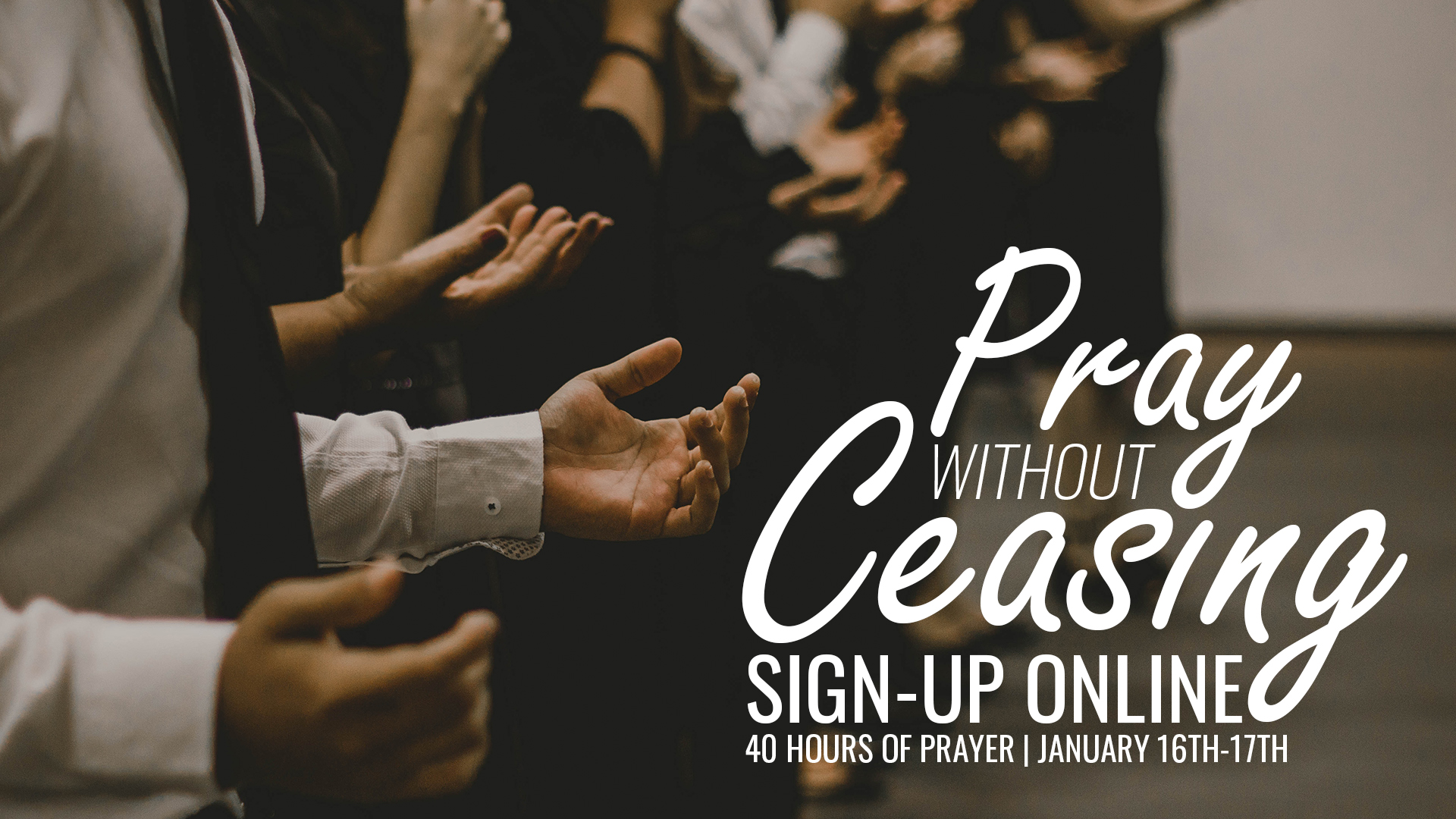 Pray Without Ceasing | Hope Baptist Church