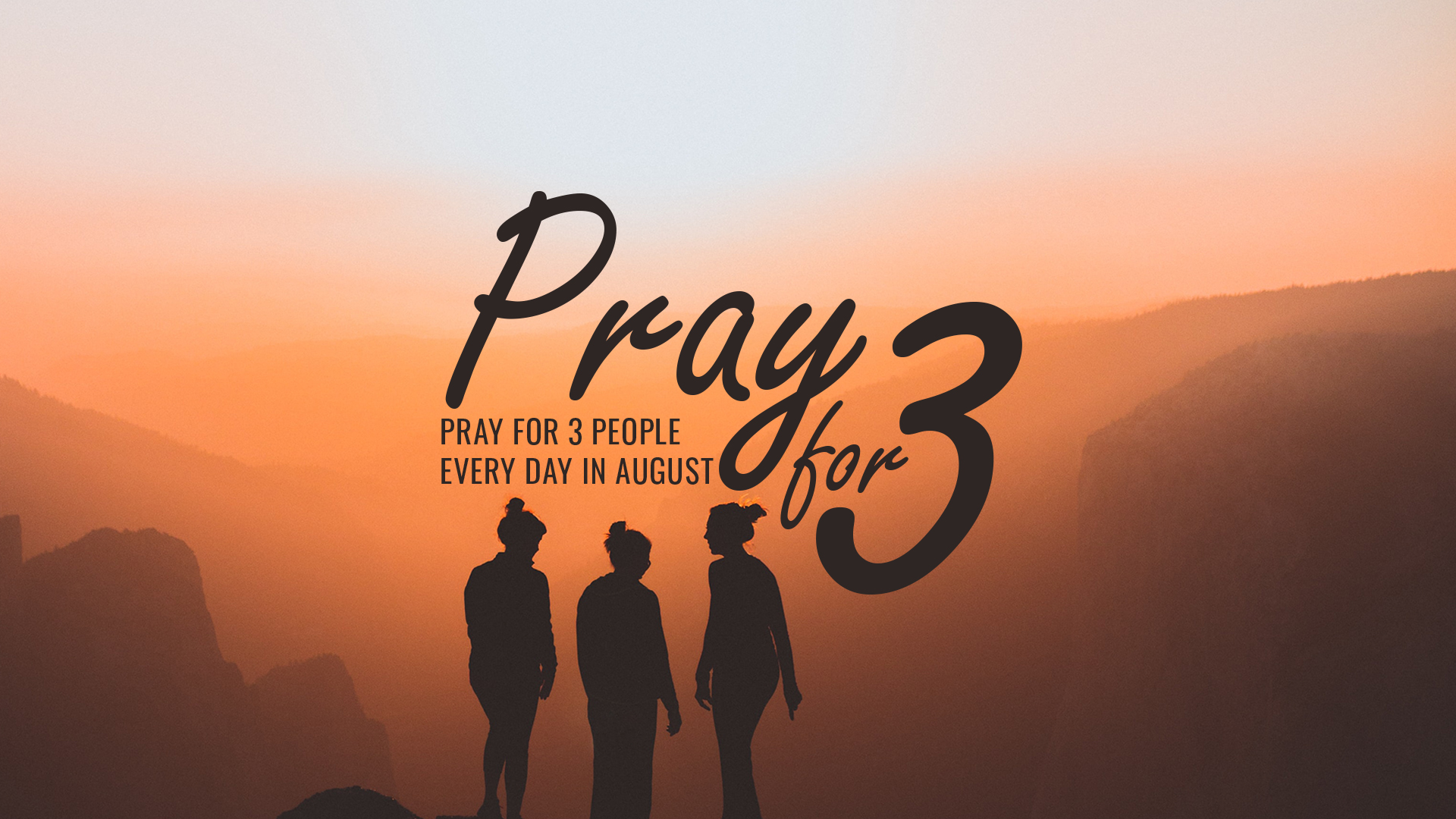Pray for 3 | Hope Baptist Church